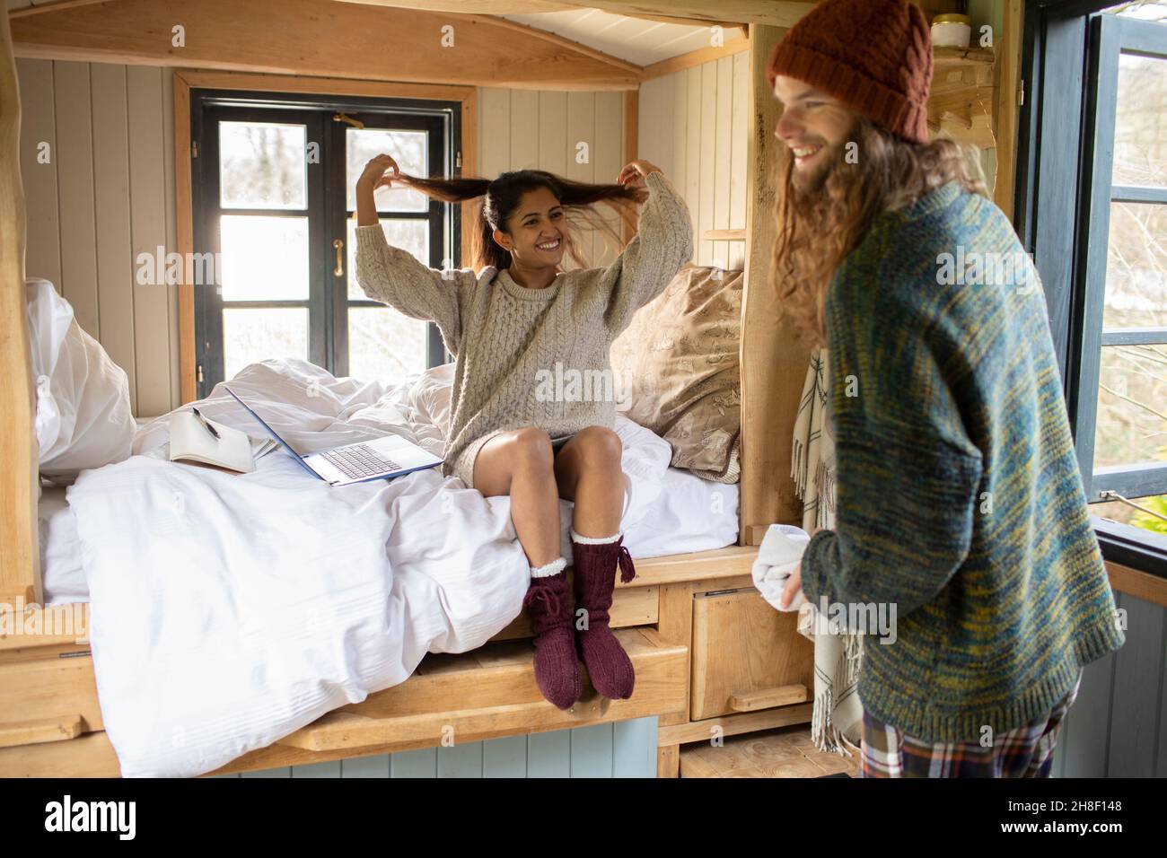 Inside the cabin hi-res stock photography and images - Alamy