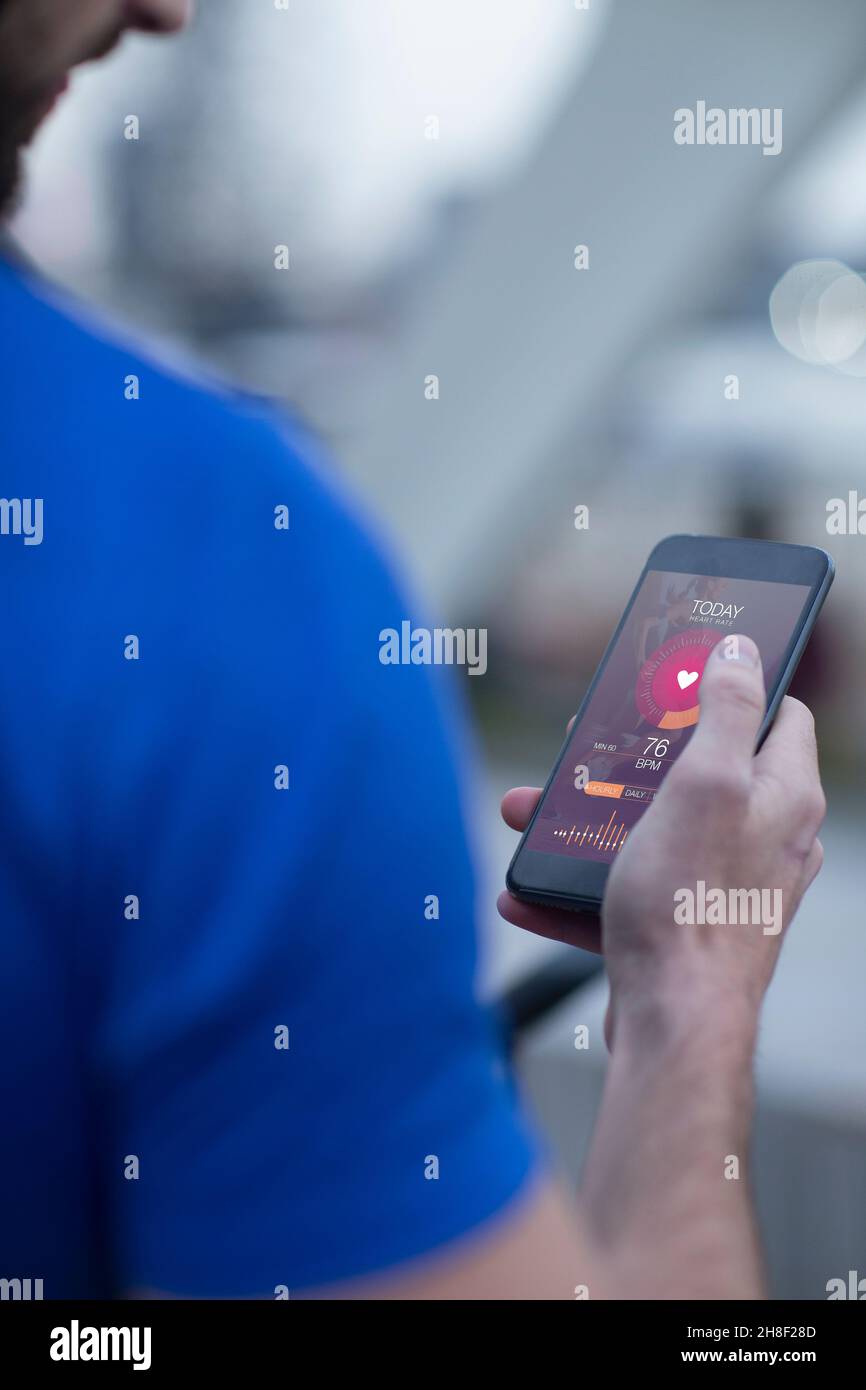 Smart health app on hi-res stock photography and images - Alamy