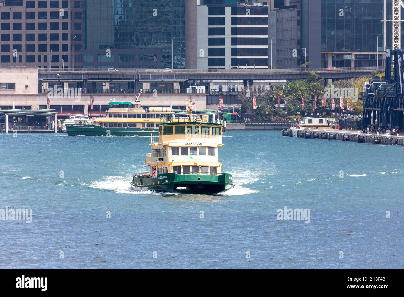 Sydney ferry named Alexander one of the first fleet ferries on sydney ...