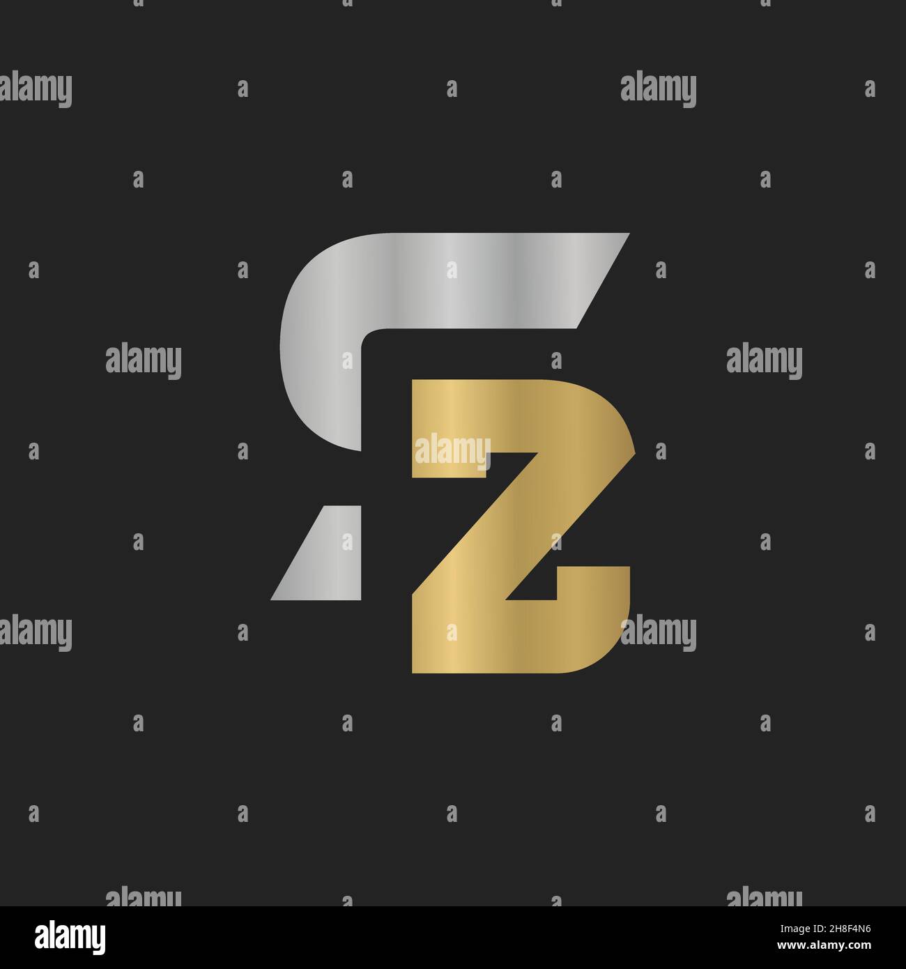 Alphabet Initials logo SZ, ZS, Z and S Stock Vector Image & Art - Alamy
