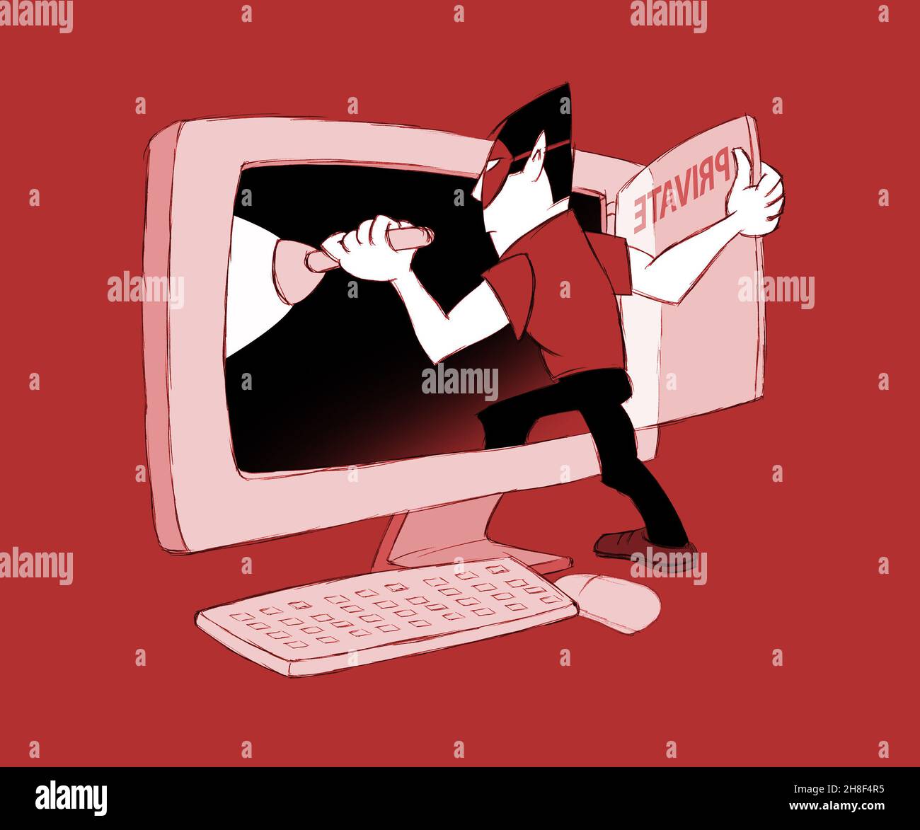 Hack computer hi-res stock photography and images - Alamy