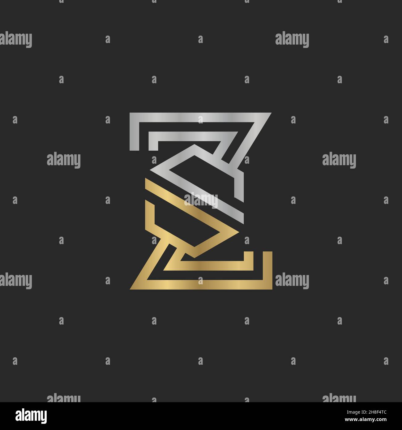 Alphabet Initials logo SZ, ZS, Z and S Stock Vector Image & Art - Alamy