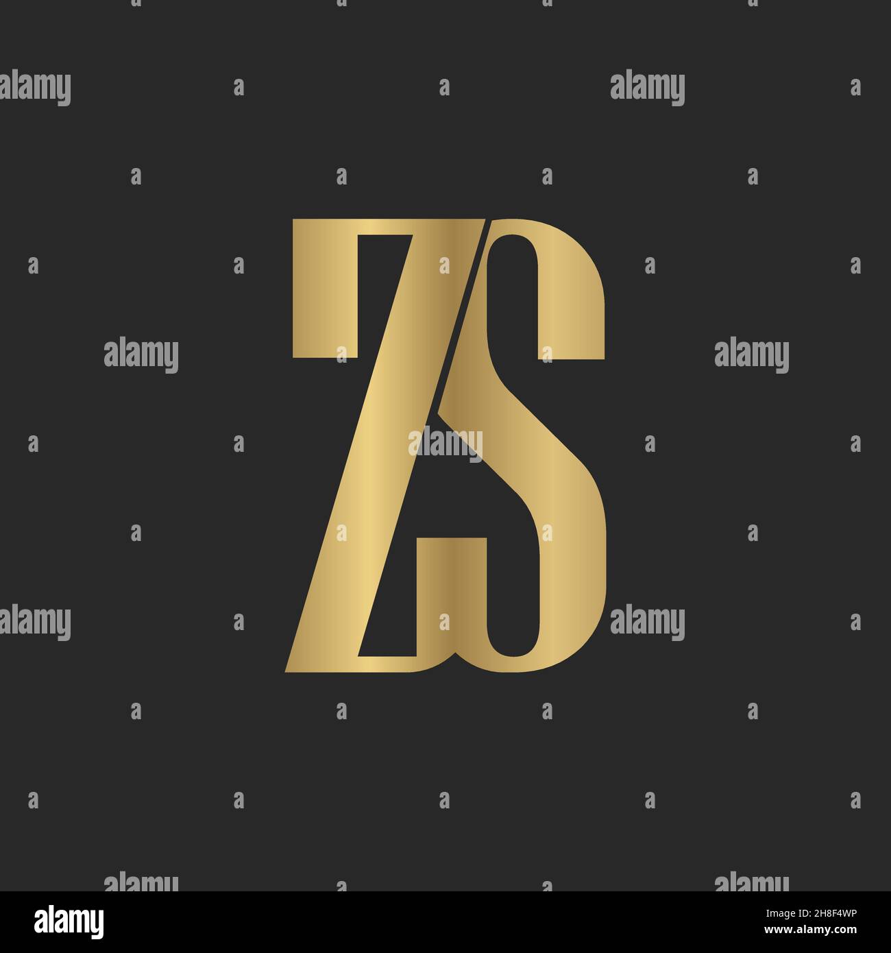 Alphabet Initials logo SZ, ZS, Z and S Stock Vector Image & Art - Alamy