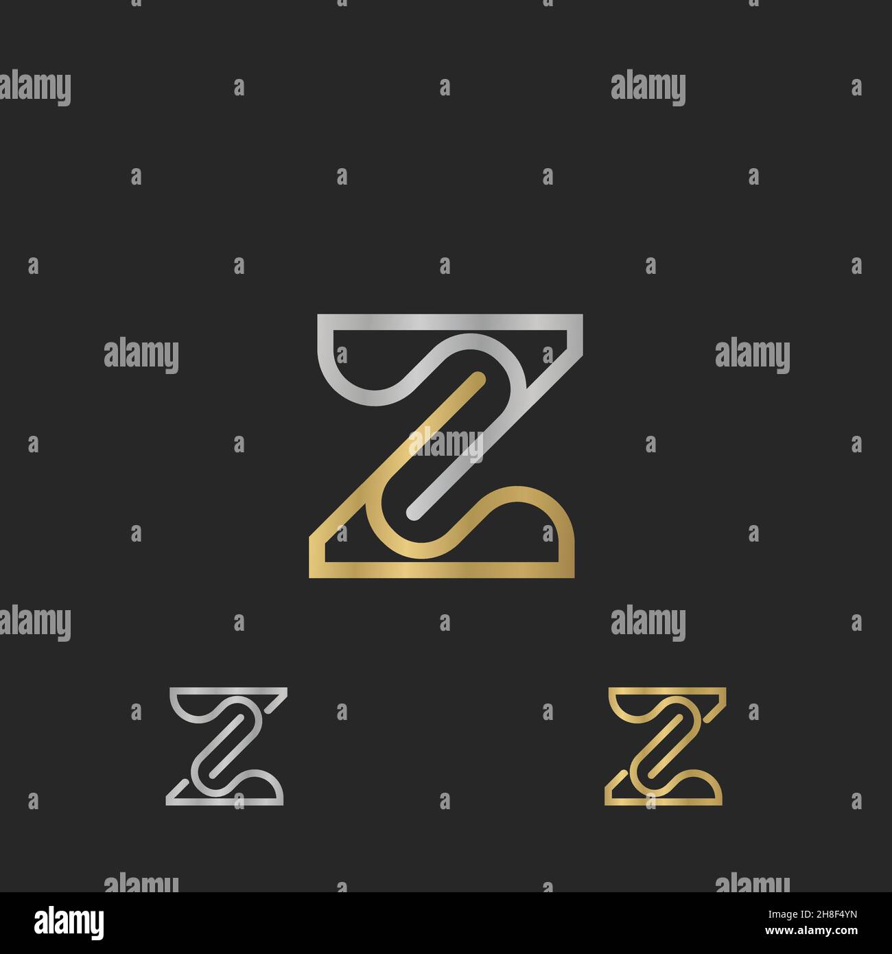 Alphabet Initials logo SZ, ZS, Z and S Stock Vector Image & Art - Alamy