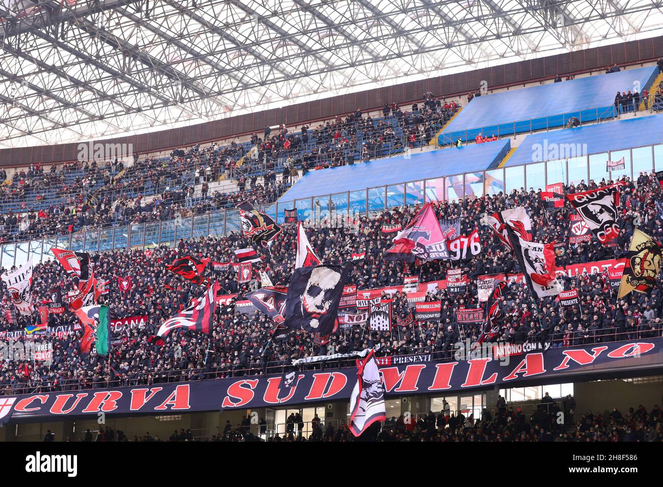 Milano, Italy. 28th Nov, 2021. Italy, Milan, nov 28 2021: ac Milan ...