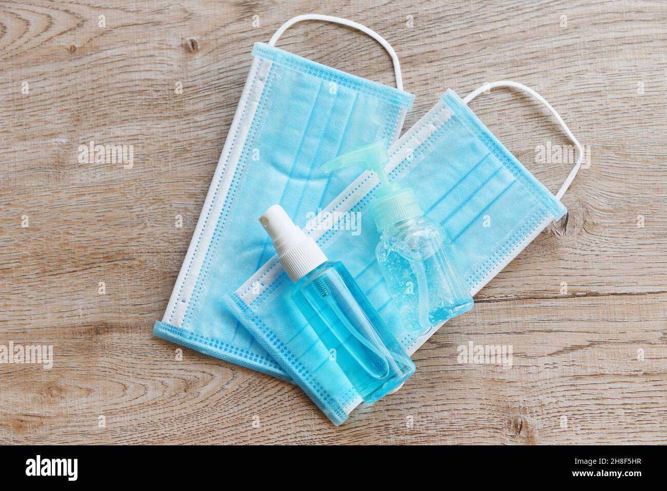 Face mask and product clean disinfectant kill virus bacteria germs hand ...