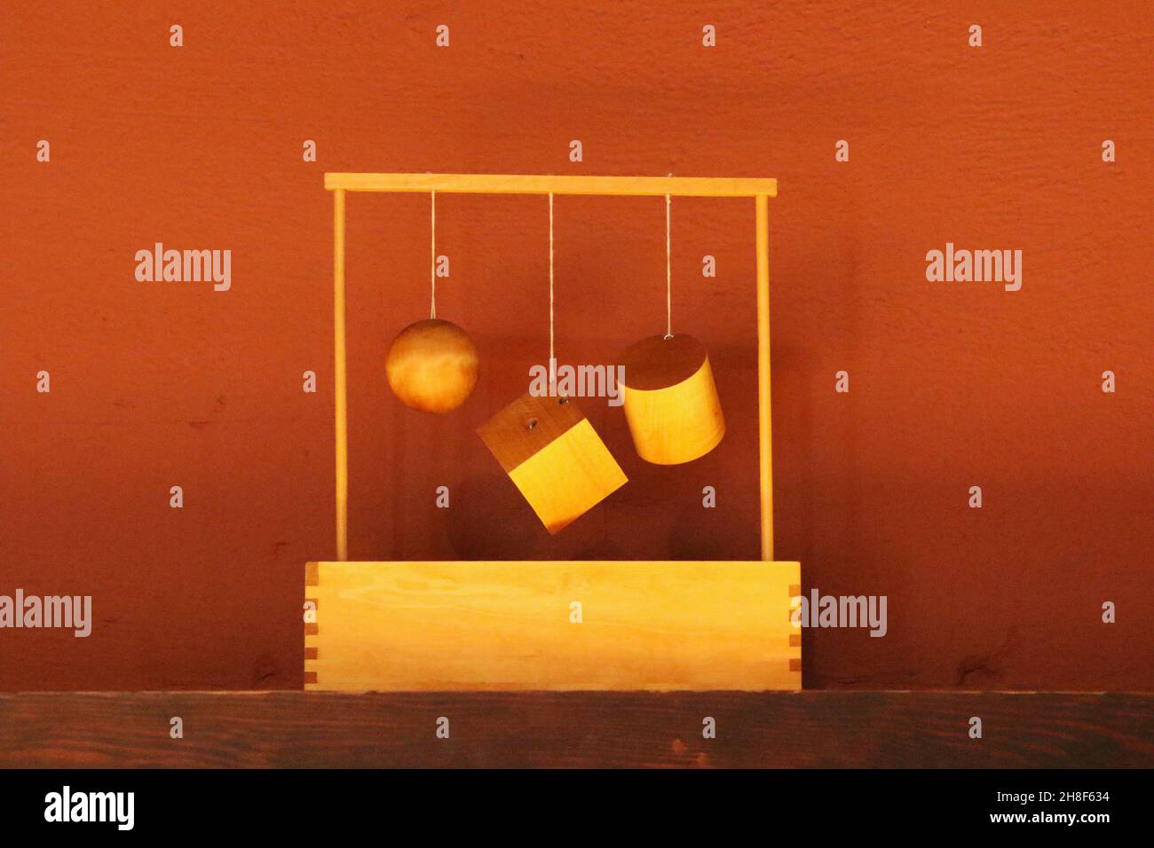 Shapes and light study model. Hillside Home School interior ...