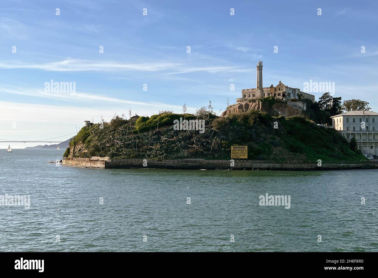 24 November 2021 - Alcatraz Island sits in San Francisco Bay, 1.25 ...
