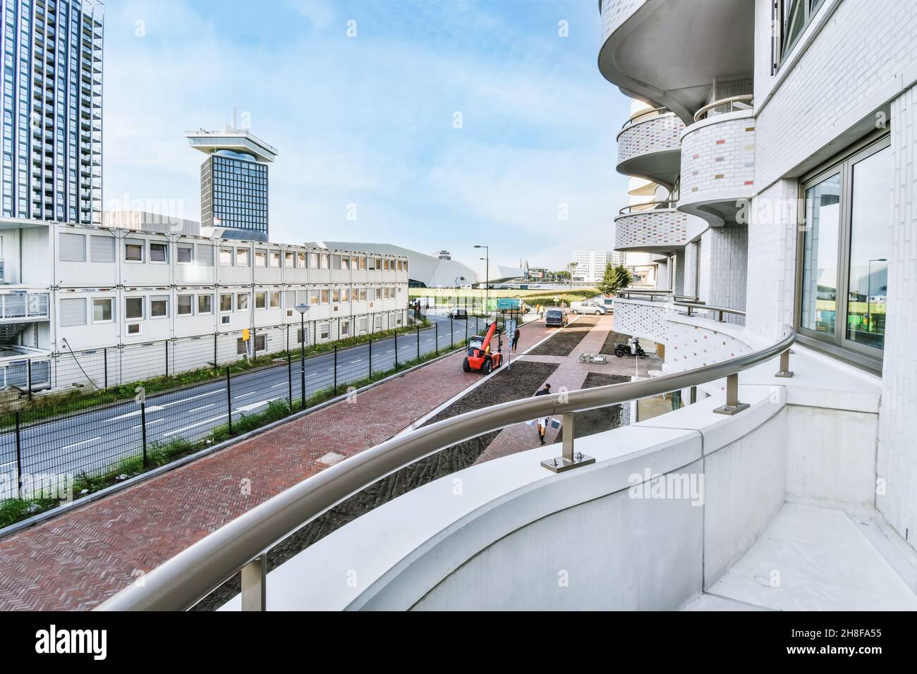 Curved balcony hi-res stock photography and images - Alamy