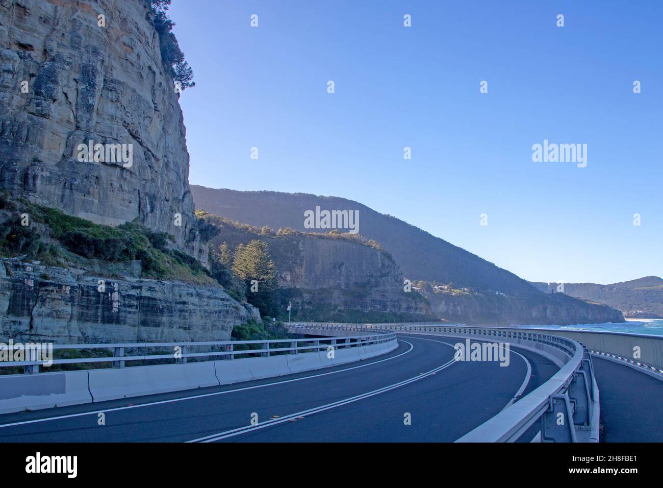 Sea Cliff Bridge Stock Photo - Alamy