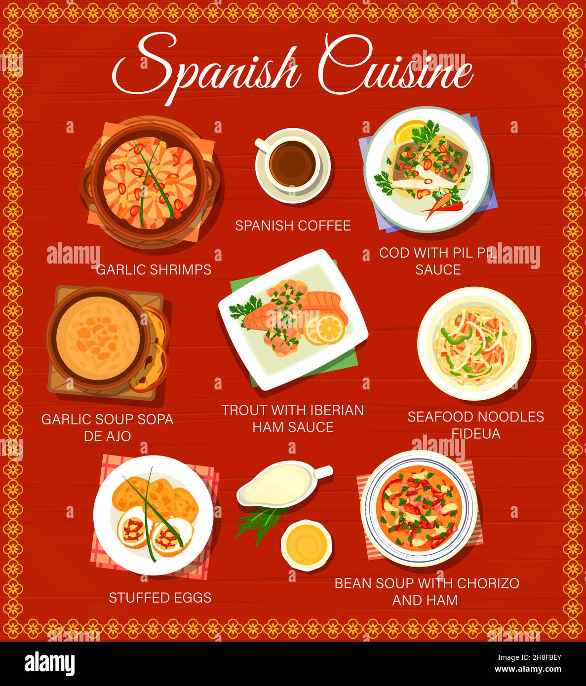 Tapas Menu Design