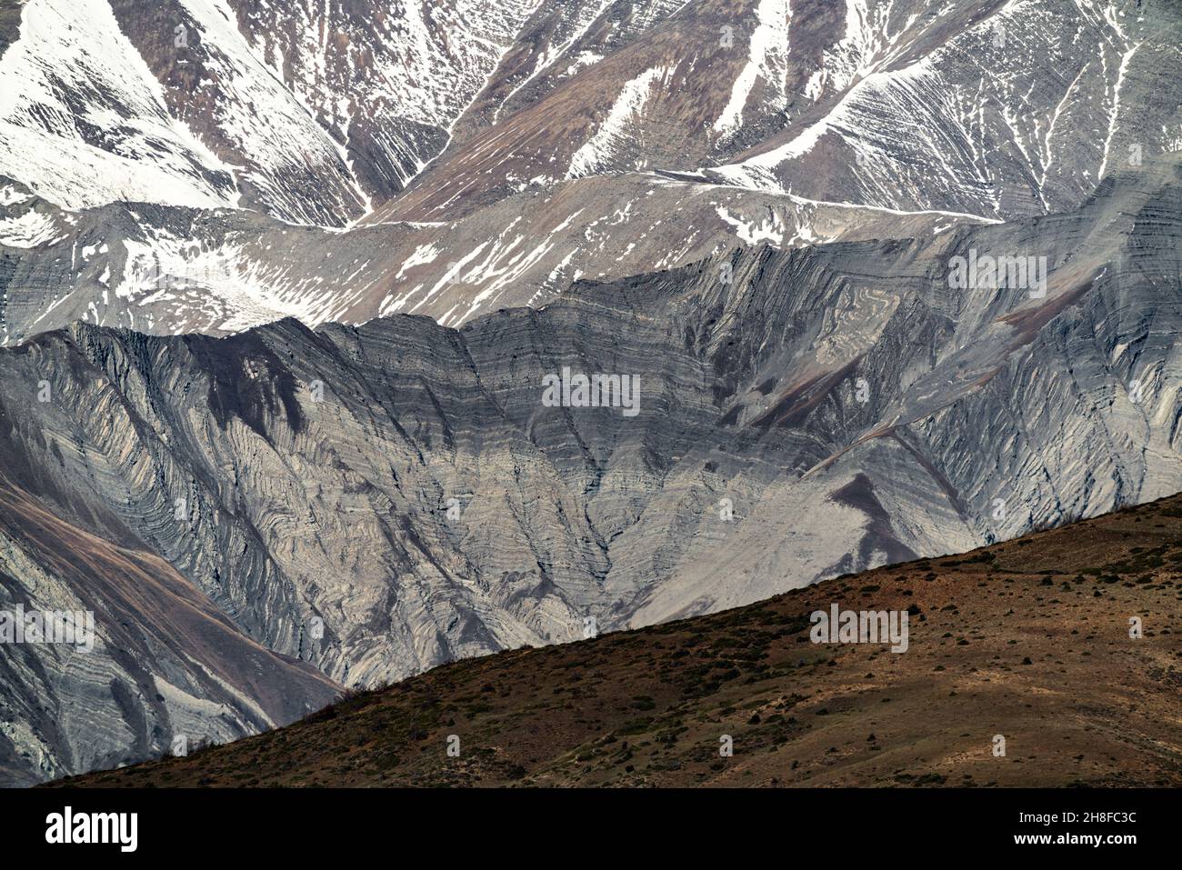Mountain slopes in the highlands Stock Photo - Alamy