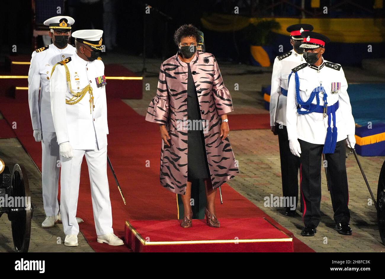 President Sandra Mason attends the Presidential Inauguration Ceremony ...