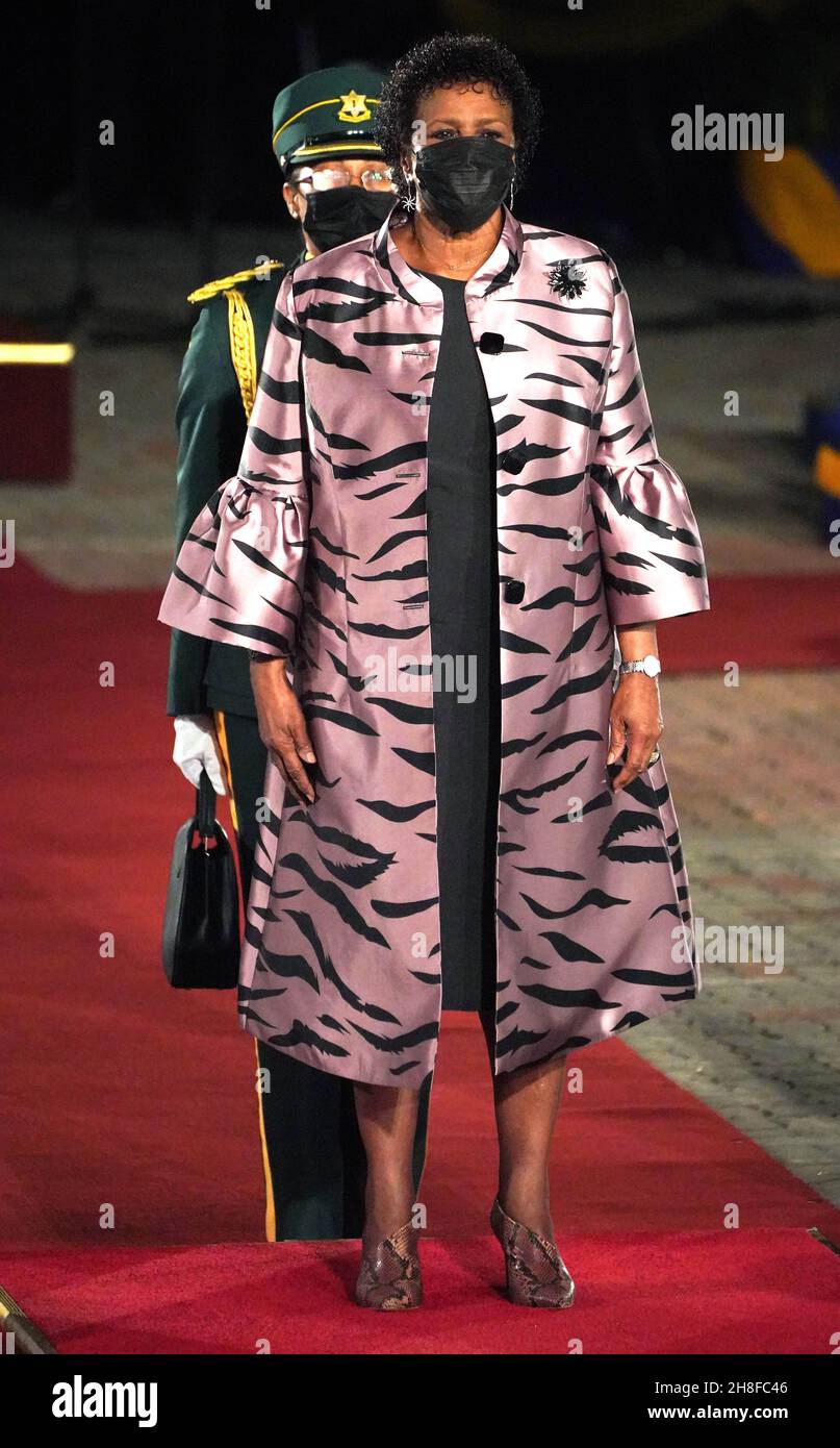 President Sandra Mason attends the Presidential Inauguration Ceremony ...