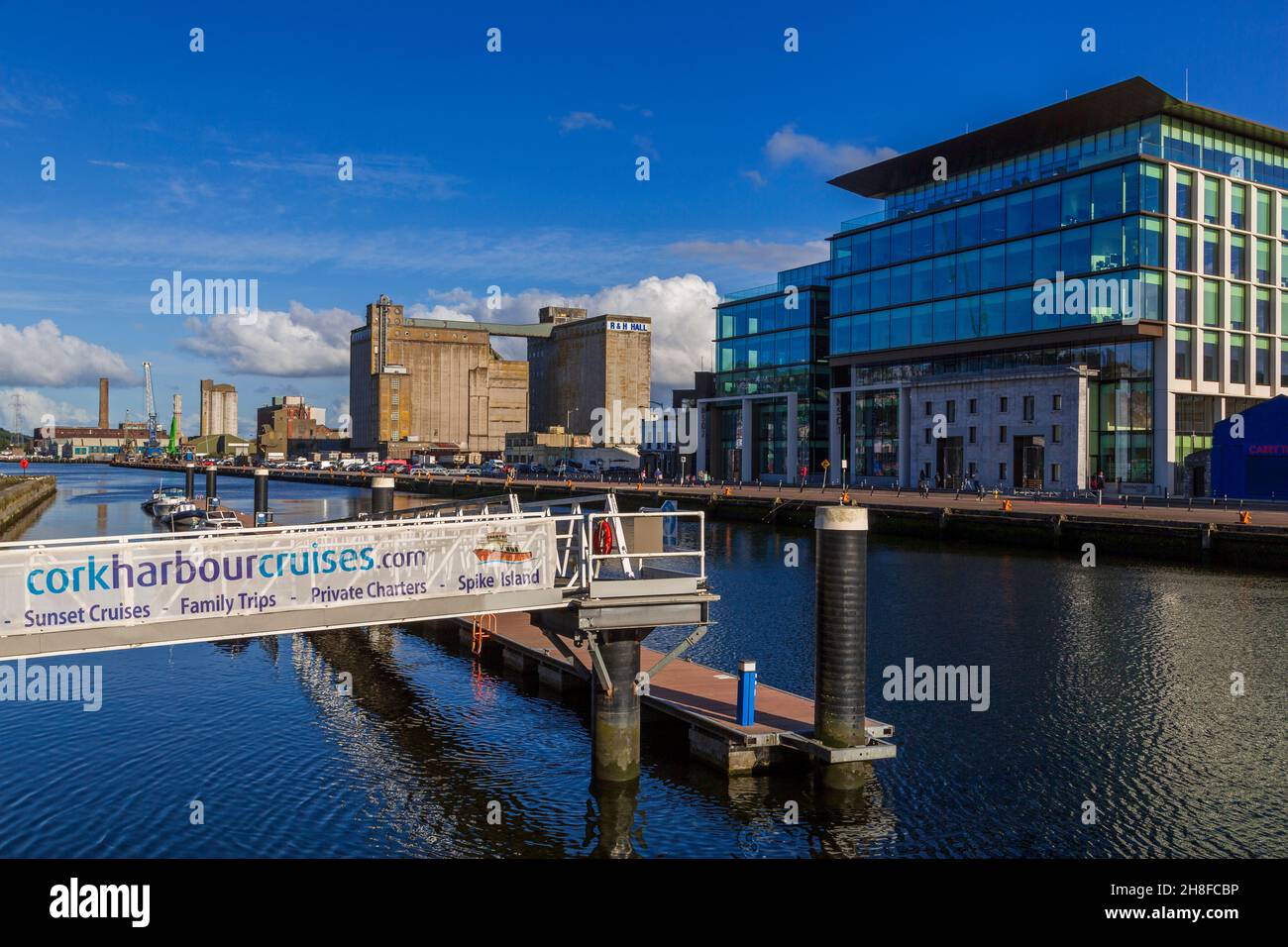 Port of Cork City Marina, County Cork, Ireland Stock Photo - Alamy