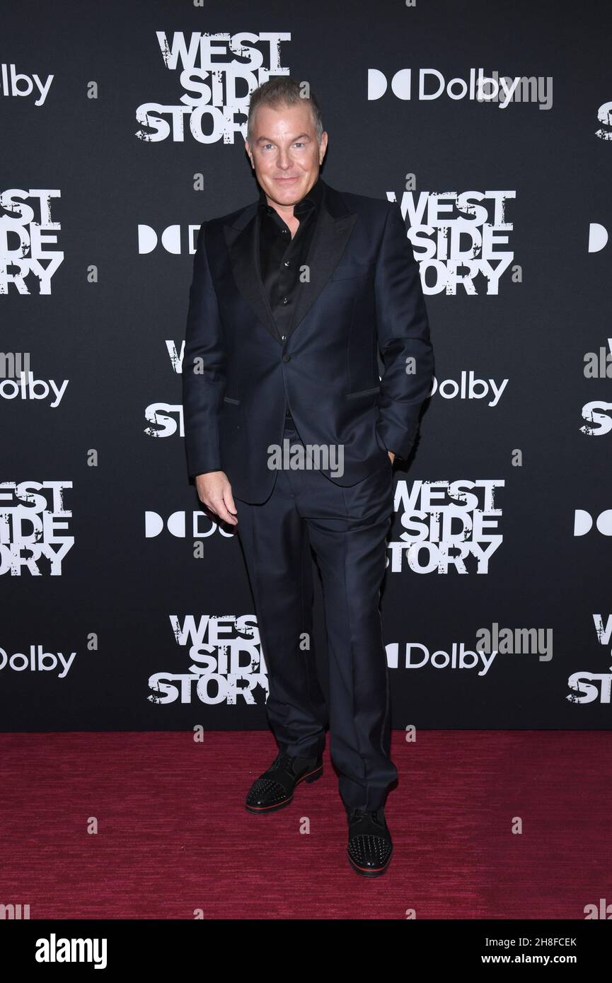 New York, USA. 29th Nov, 2021. Matt Sullivan walking the red carpet ...