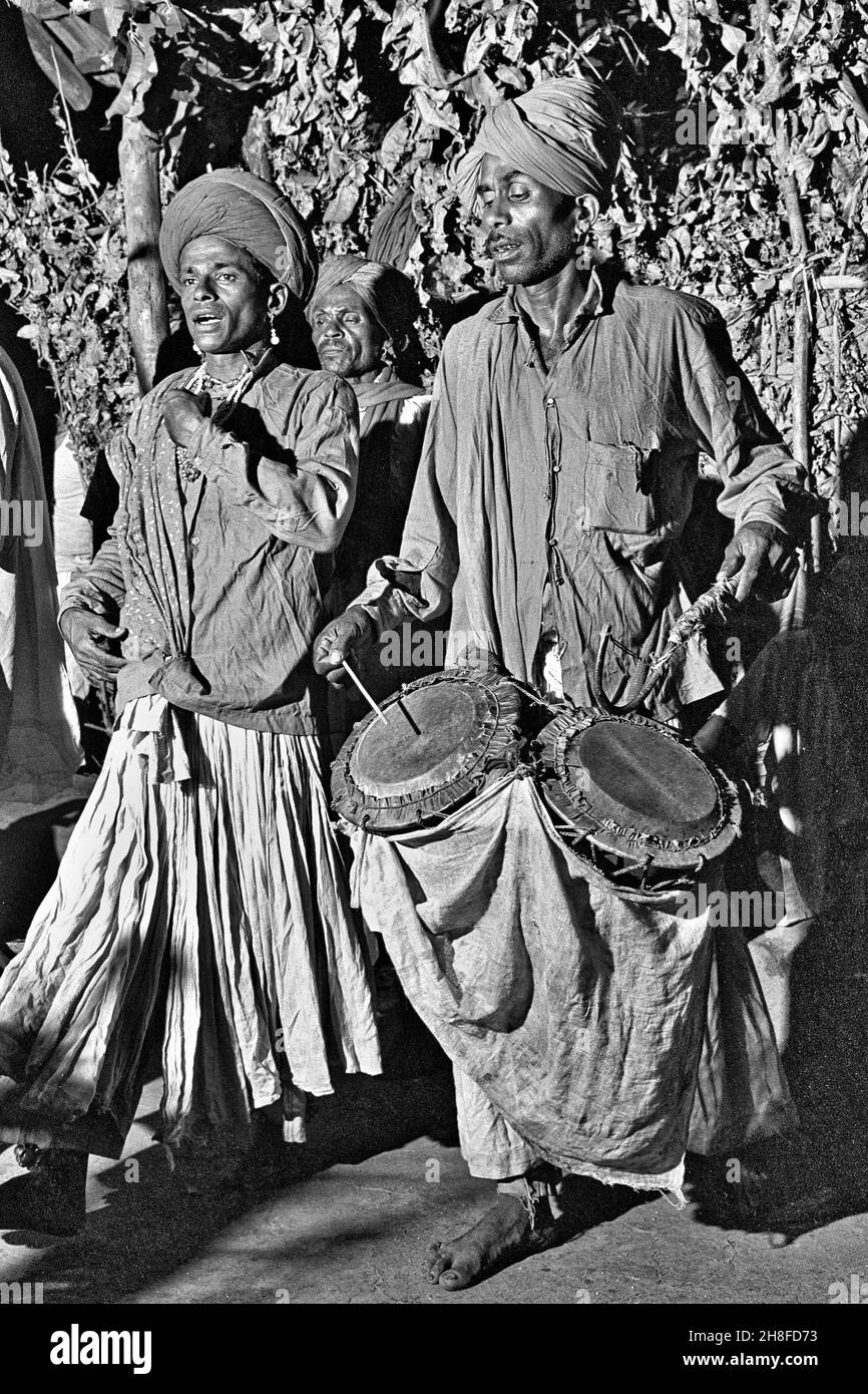 Gondhali local folk dance form of Konkan area of state Maharashtra ...