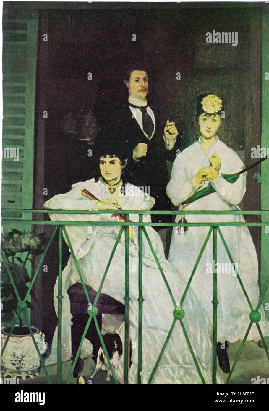Le balcon manet hi-res stock photography and images - Alamy