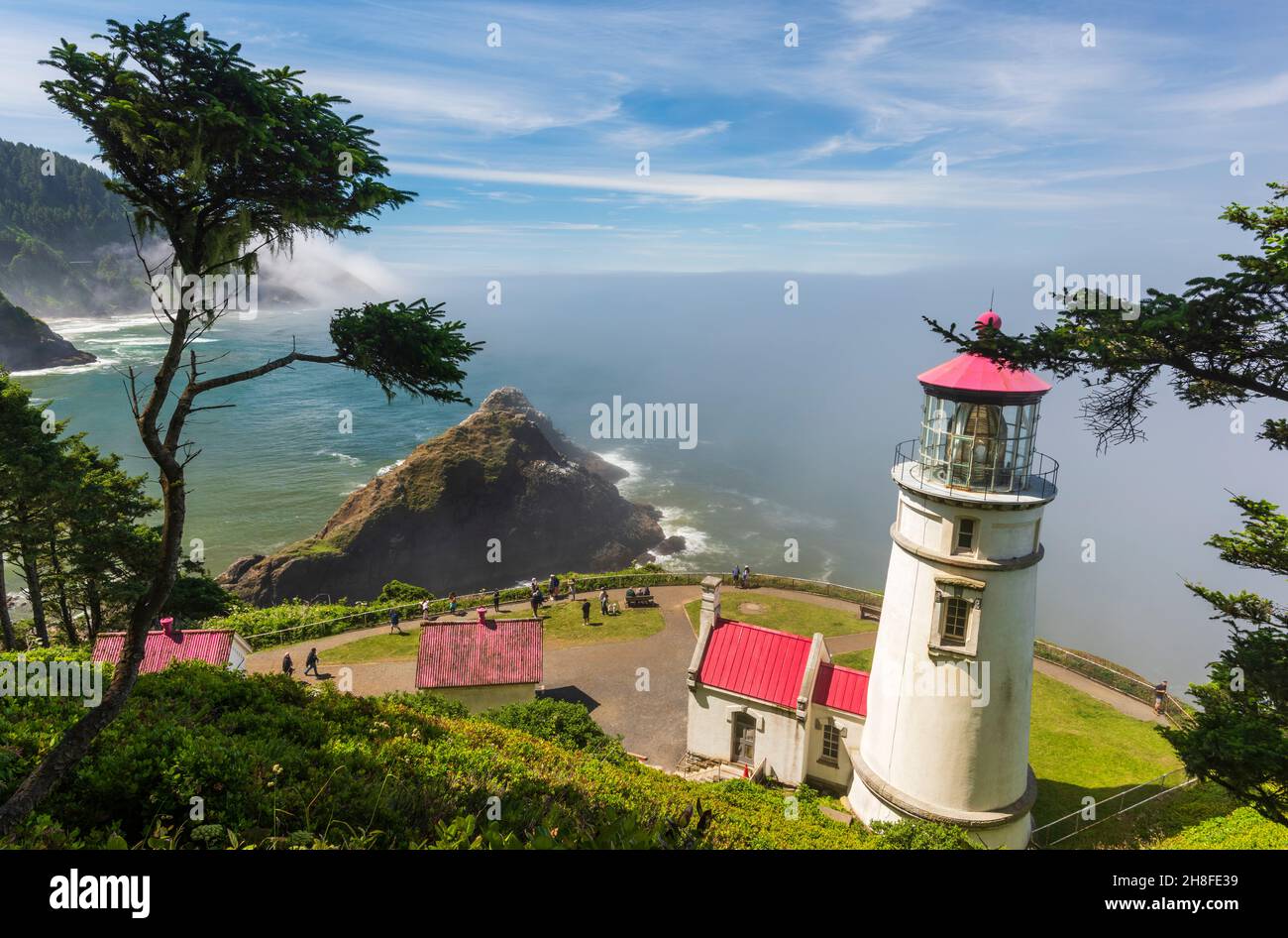 Heceta Head Lighthouse Pacific Northwest Oregon USA Stock Photo Alamy Heceta Head Lighthouse Pacific Northwest Oregon USA Stock Photo Alamy