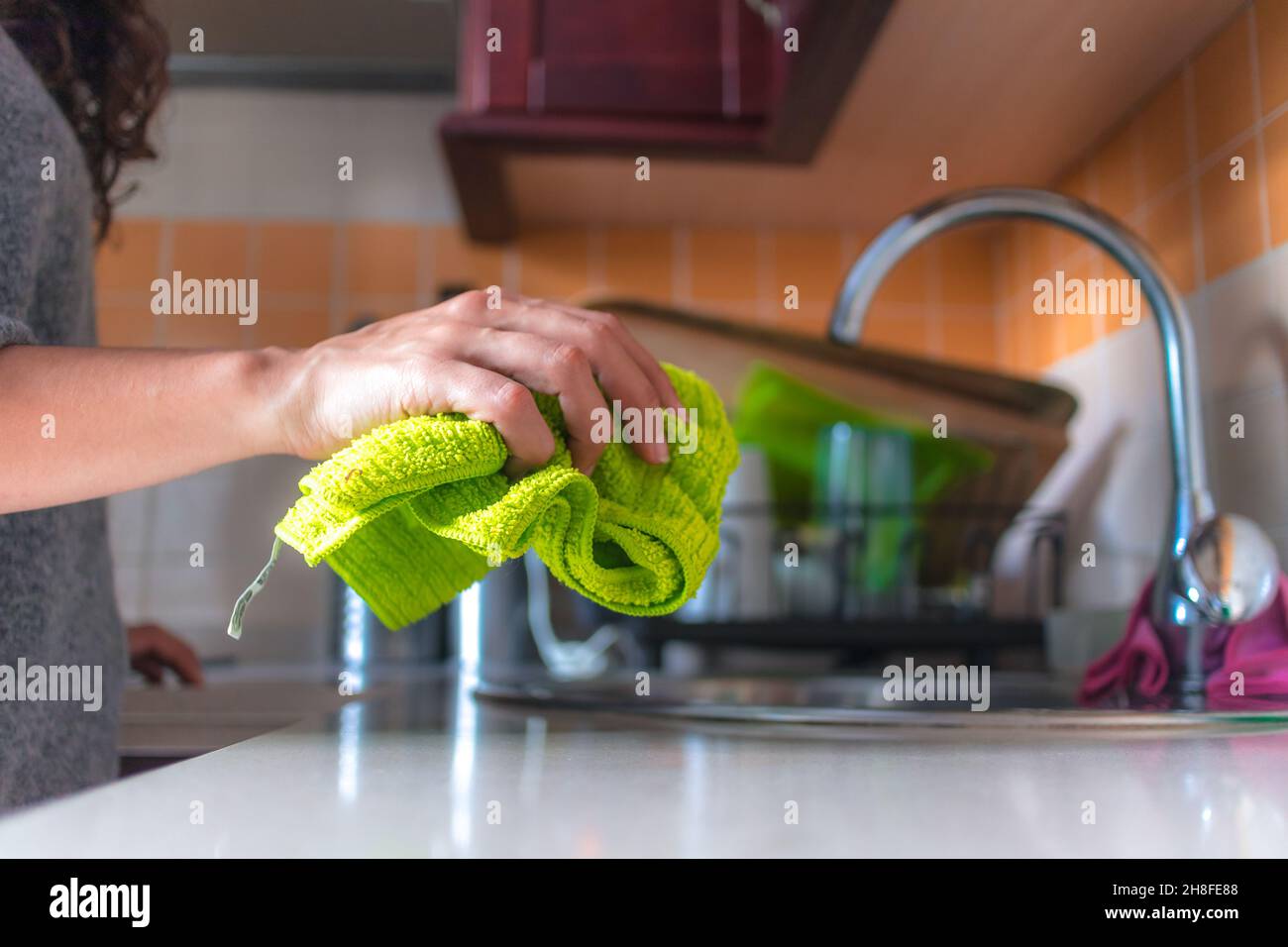 Cloth washing woman hi-res stock photography and images - Alamy