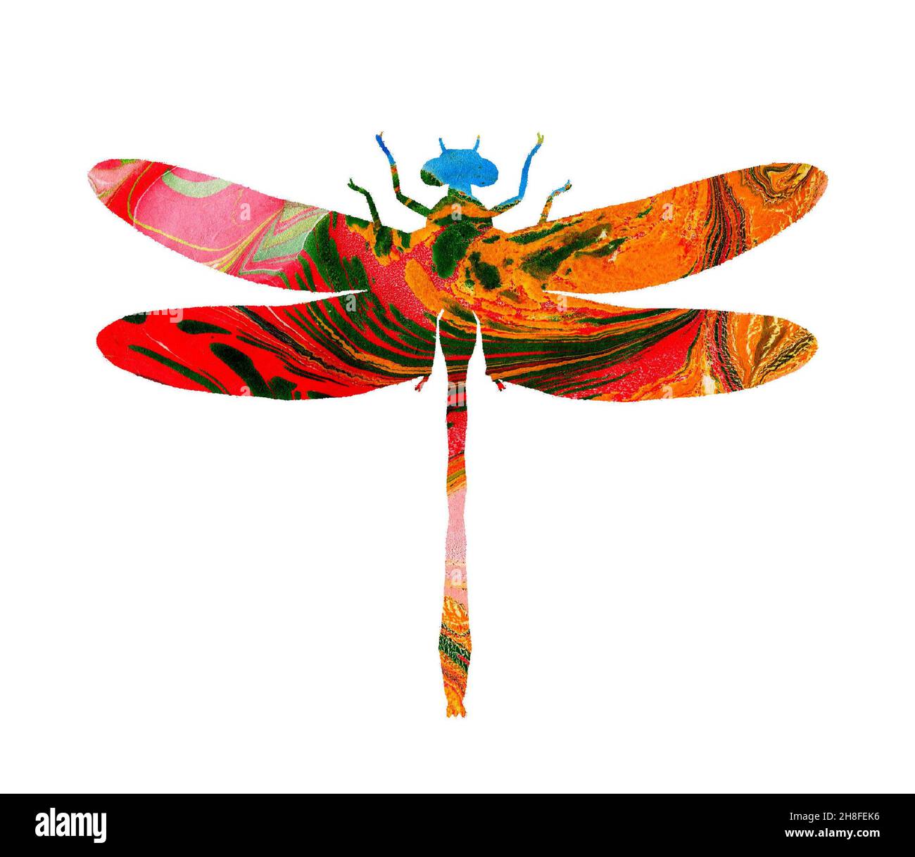 Dragonfly Abstract
