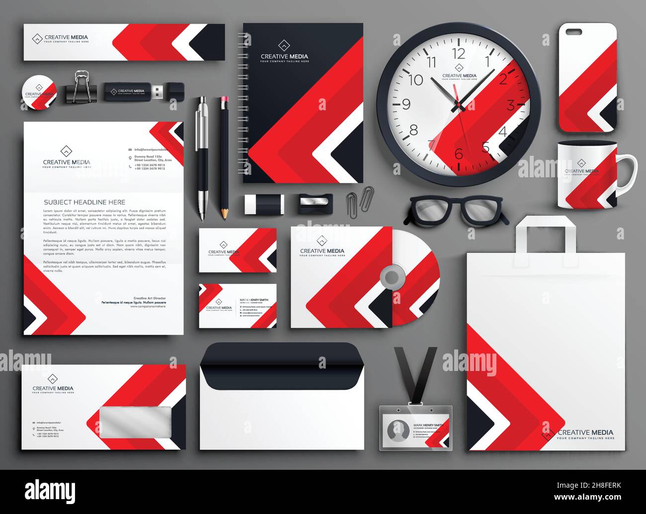 Stationery Set Design