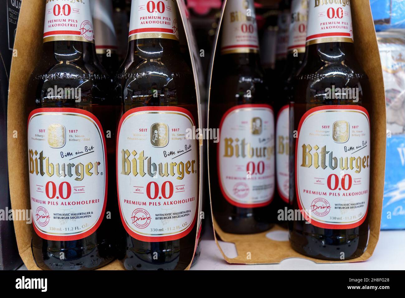 Bitburger beer hi-res stock photography and images - Alamy