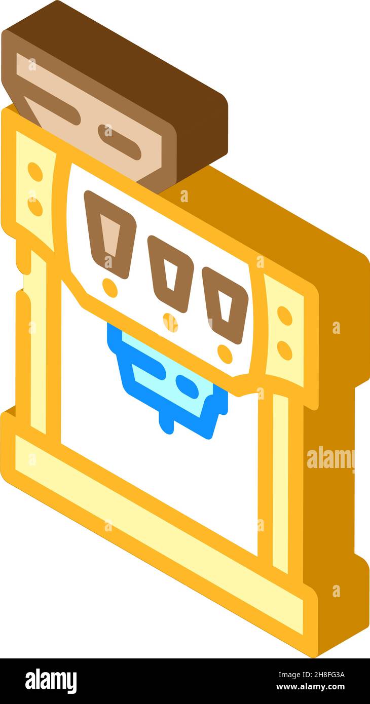 office coffee machine isometric icon vector illustration Stock Vector ...