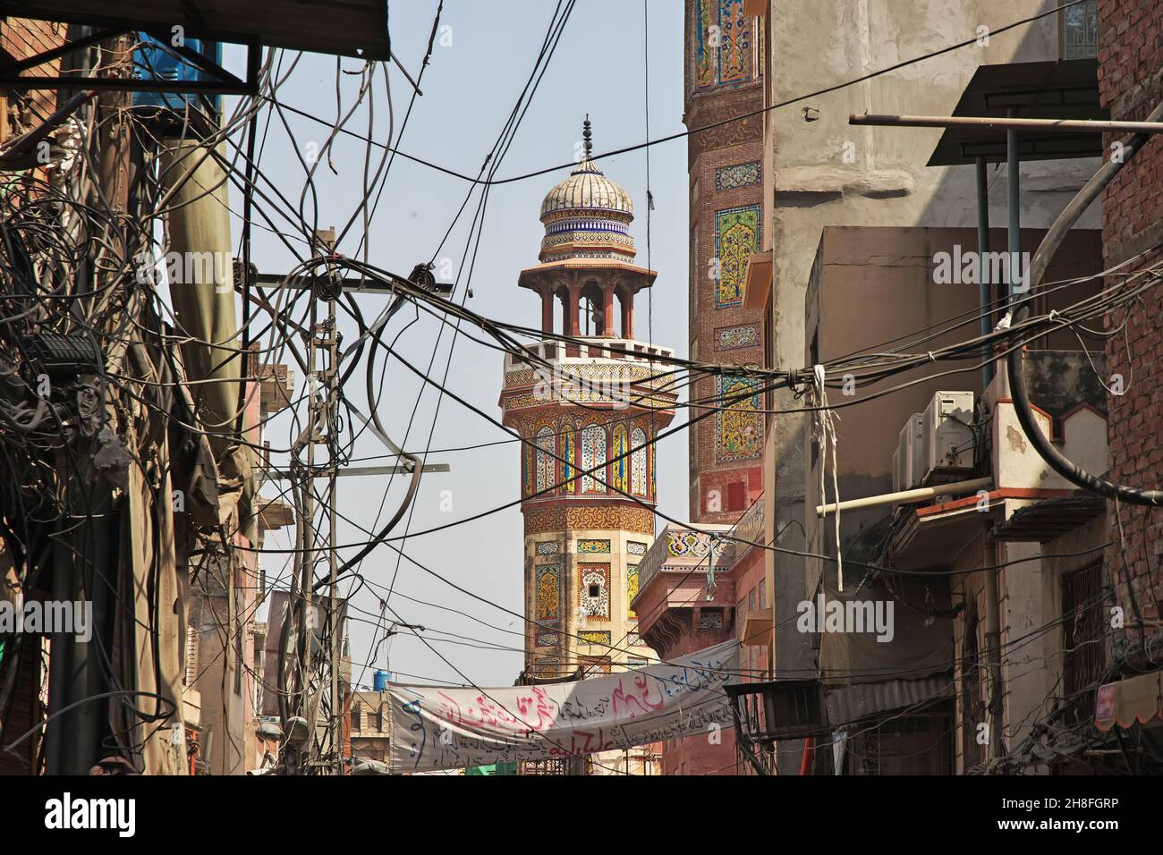 The vintage street in Lahore, Punjab province, Pakistan Stock Photo - Alamy