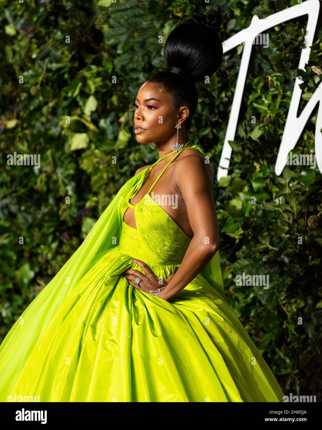 Gabrielle Union attends The Fashion Awards 2021 at Royal Albert Hall ...