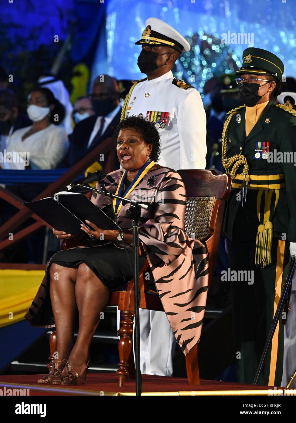 Dame sandra mason president of barbados hi-res stock photography and ...
