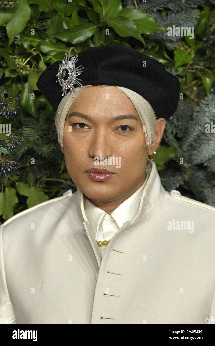 Bryan Yambao, Bryanboy attending The Fashion Awards 2021 at the Royal ...