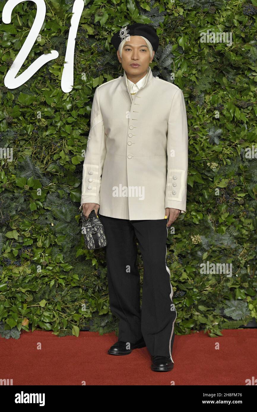 Bryan Yambao, Bryanboy attending The Fashion Awards 2021 at the Royal ...