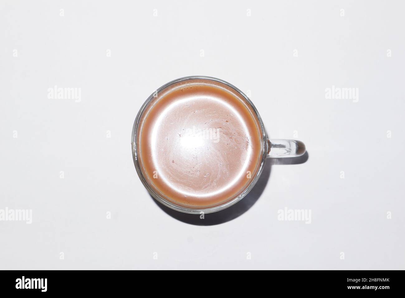 Chai. traditional indian tea on white background Stock Photo - Alamy