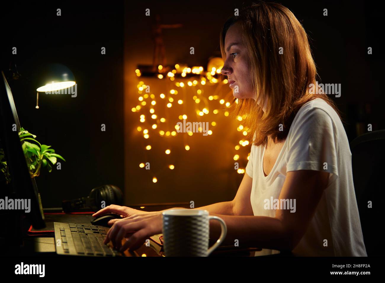 Woman late for work hi-res stock photography and images - Alamy