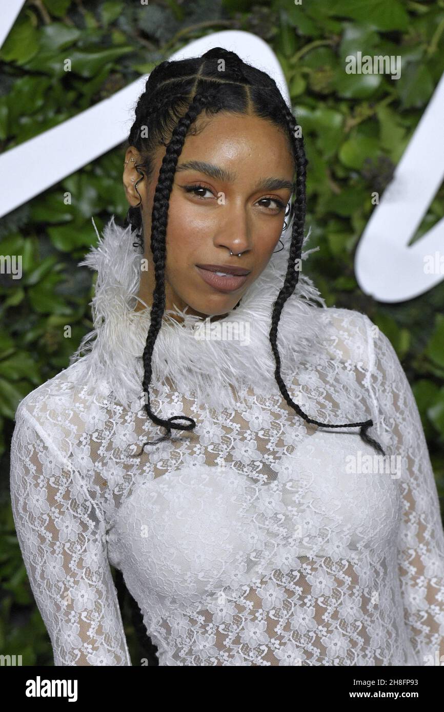 Lianne La Havas Attending The Fashion Awards 2021 At The Royal Albert Hall In London England On