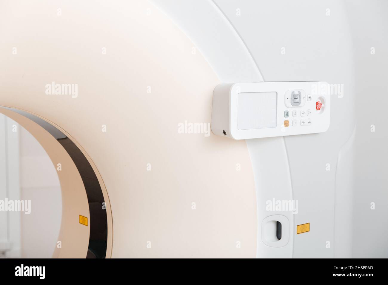 Medical CT or MRI Scan in the modern hospital laboratory. Interior of ...