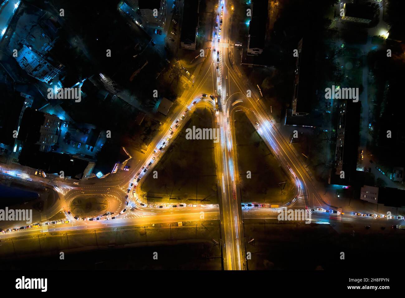 Car ligh trail hi-res stock photography and images - Alamy