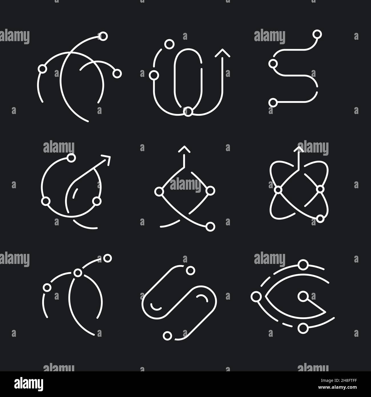 Simple icons hi-res stock photography and images - Alamy