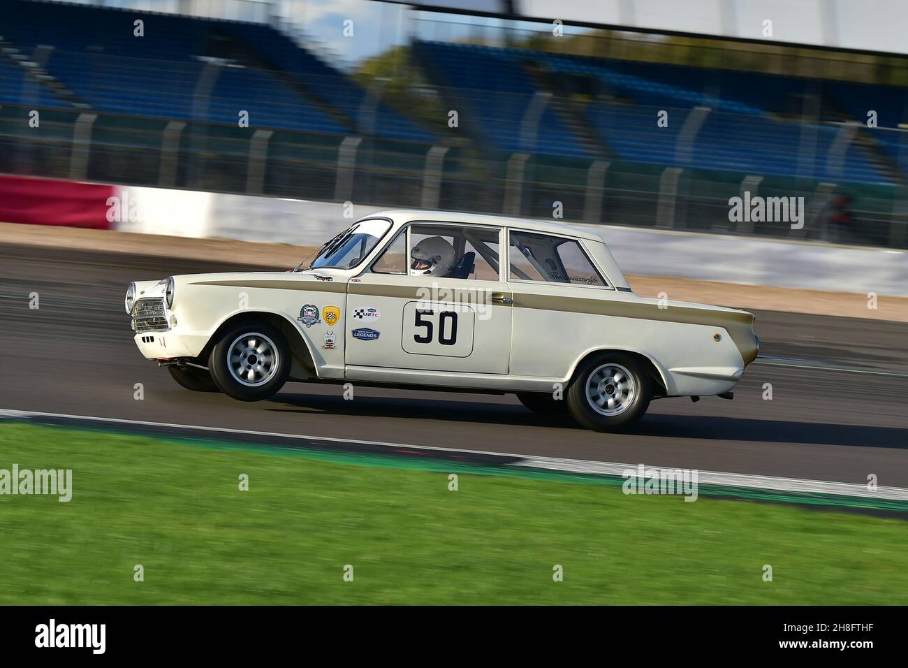 On three wheels, John Ure, Nick Wigley, Lotus Ford Cortina, HRDC Jack ...