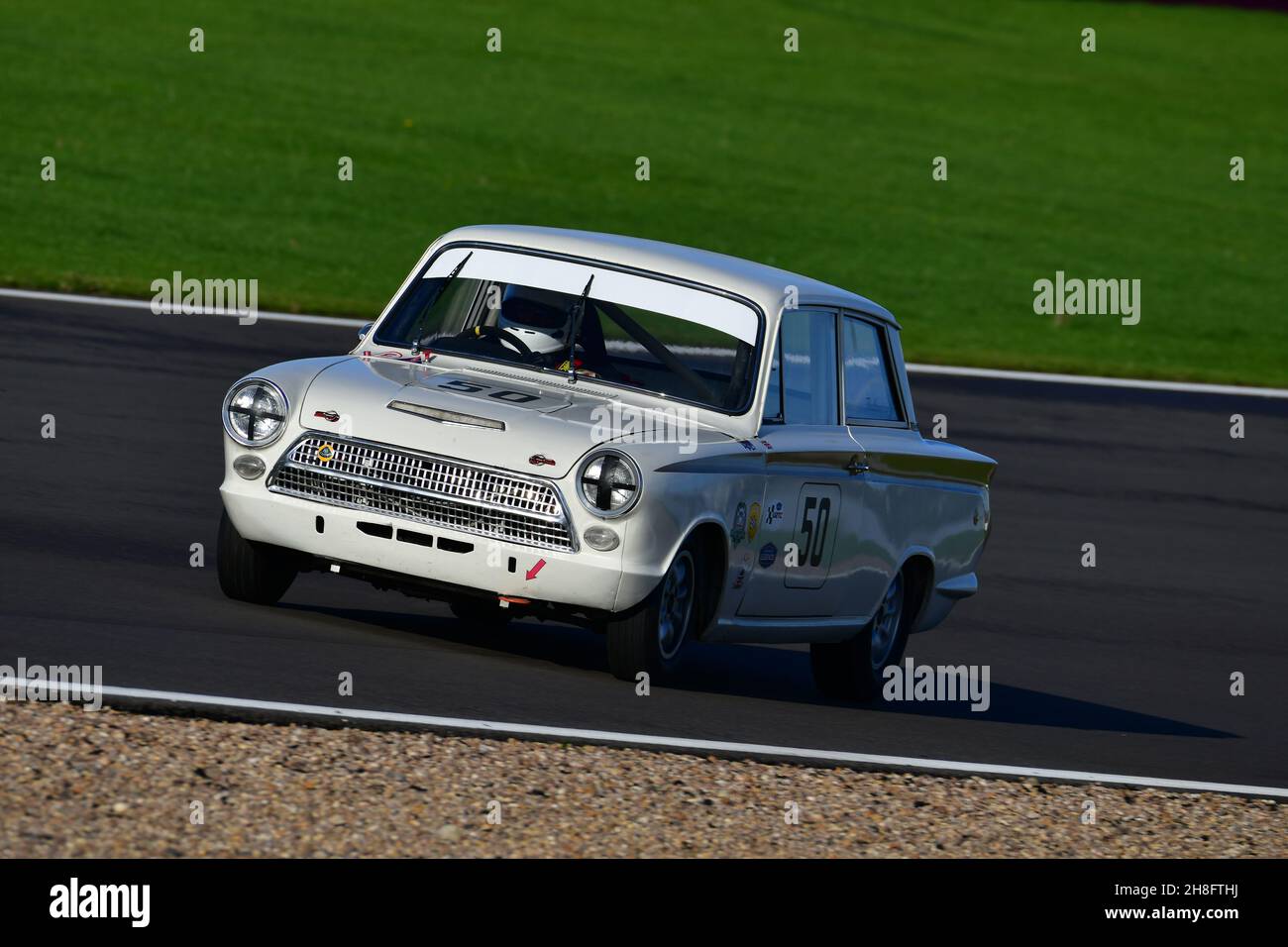 John Ure, Nick Wigley, Lotus Ford Cortina, HRDC Jack Sears Trophy, for ...