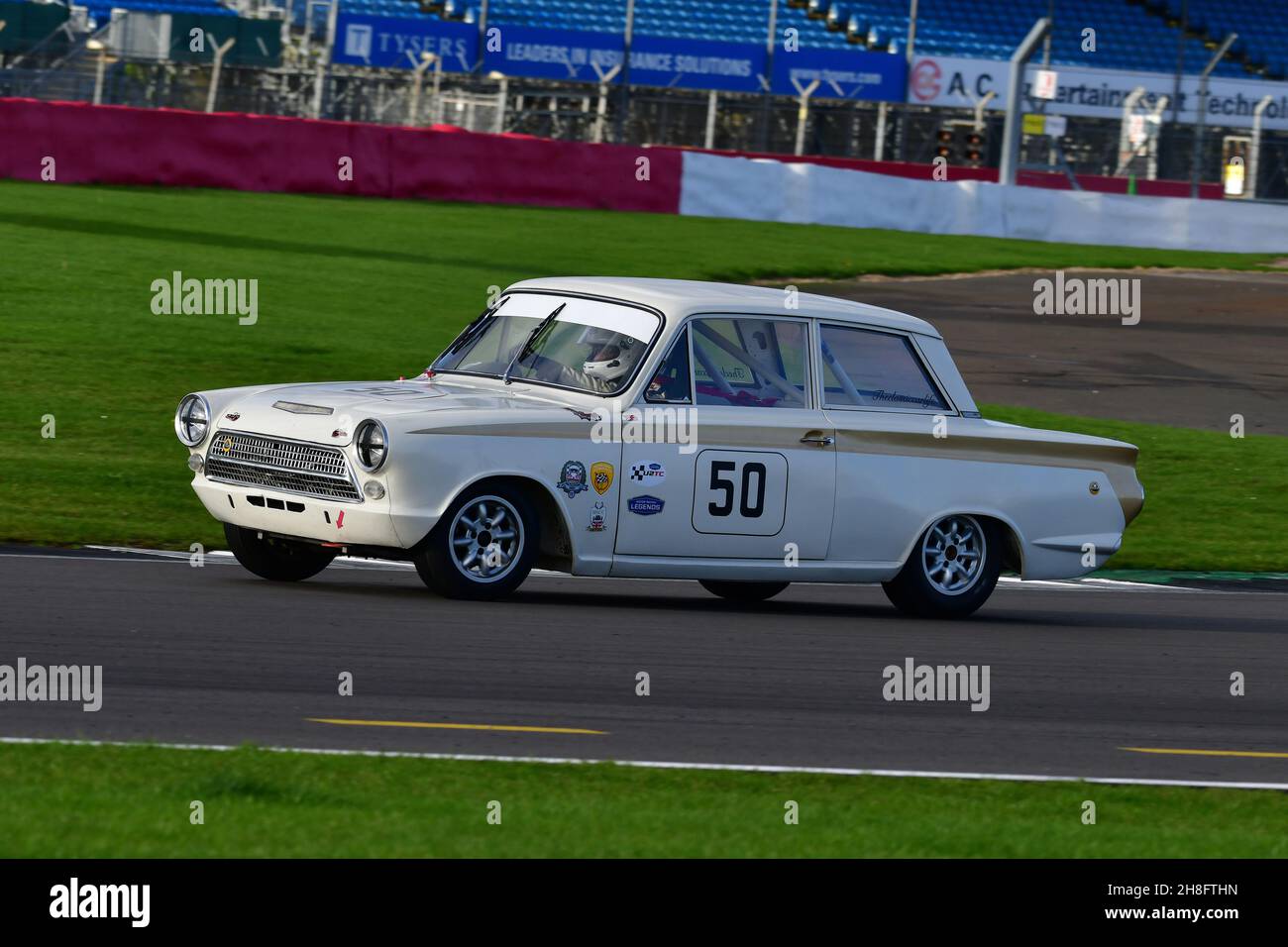 John Ure, Nick Wigley, Lotus Ford Cortina, HRDC Jack Sears Trophy, for ...