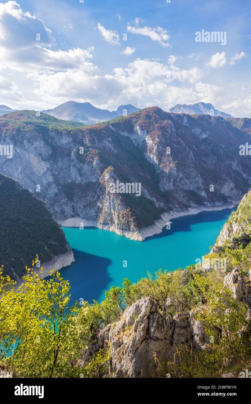 Lake Piva is an artificial lake located in Municipality Pluzine, on the ...