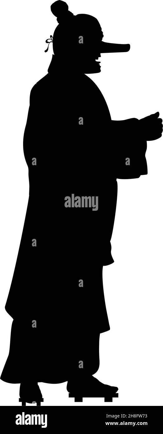 Japanese tengu Stock Vector Images - Alamy