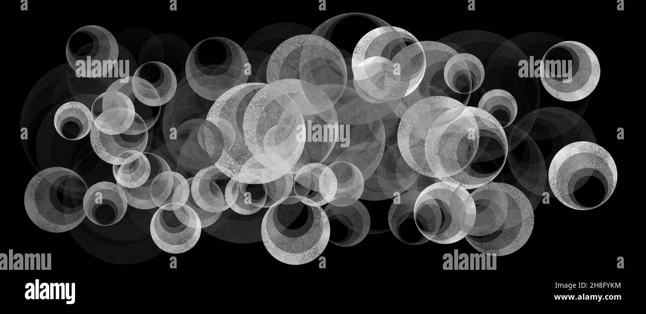 Abstract close up circle space background. The retro design concept for ...