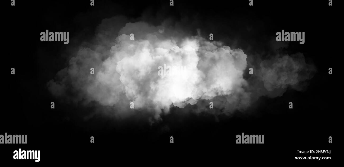 Abstract mist, smoke, cloud texture from center background. The retro ...
