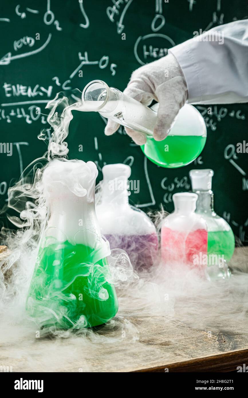 Chemical Reaction Wallpaper