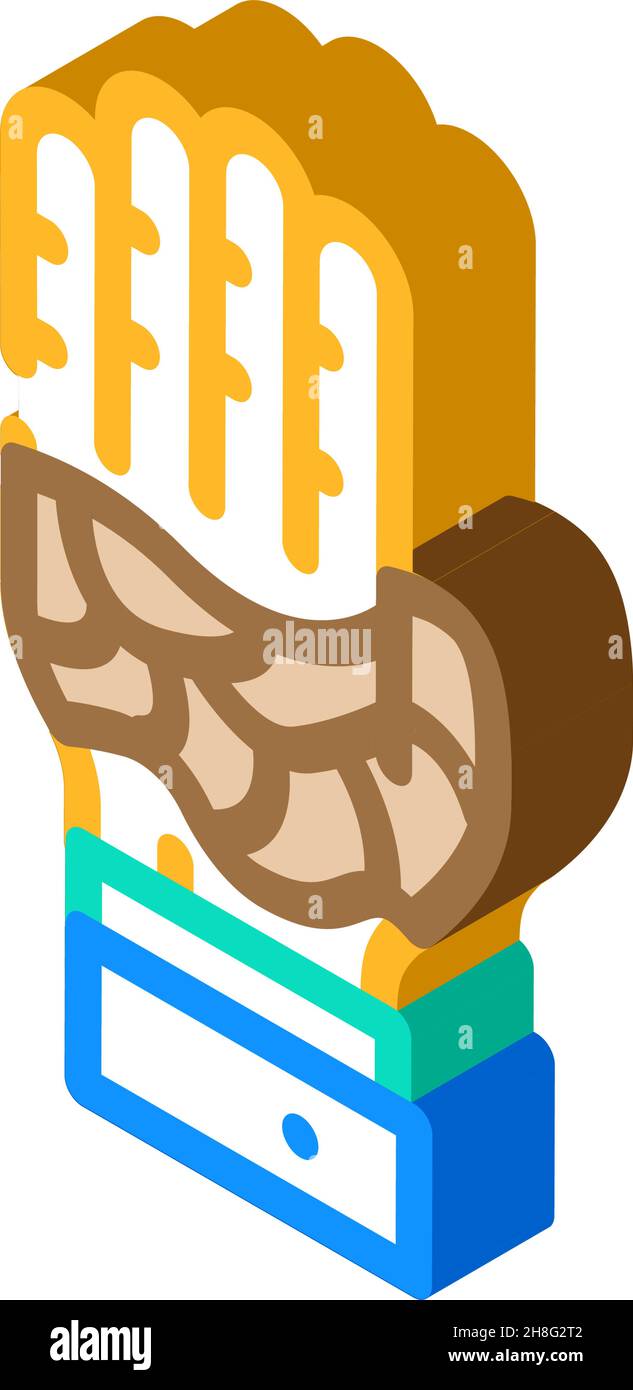 keloid skin disease isometric icon vector illustration Stock Vector ...
