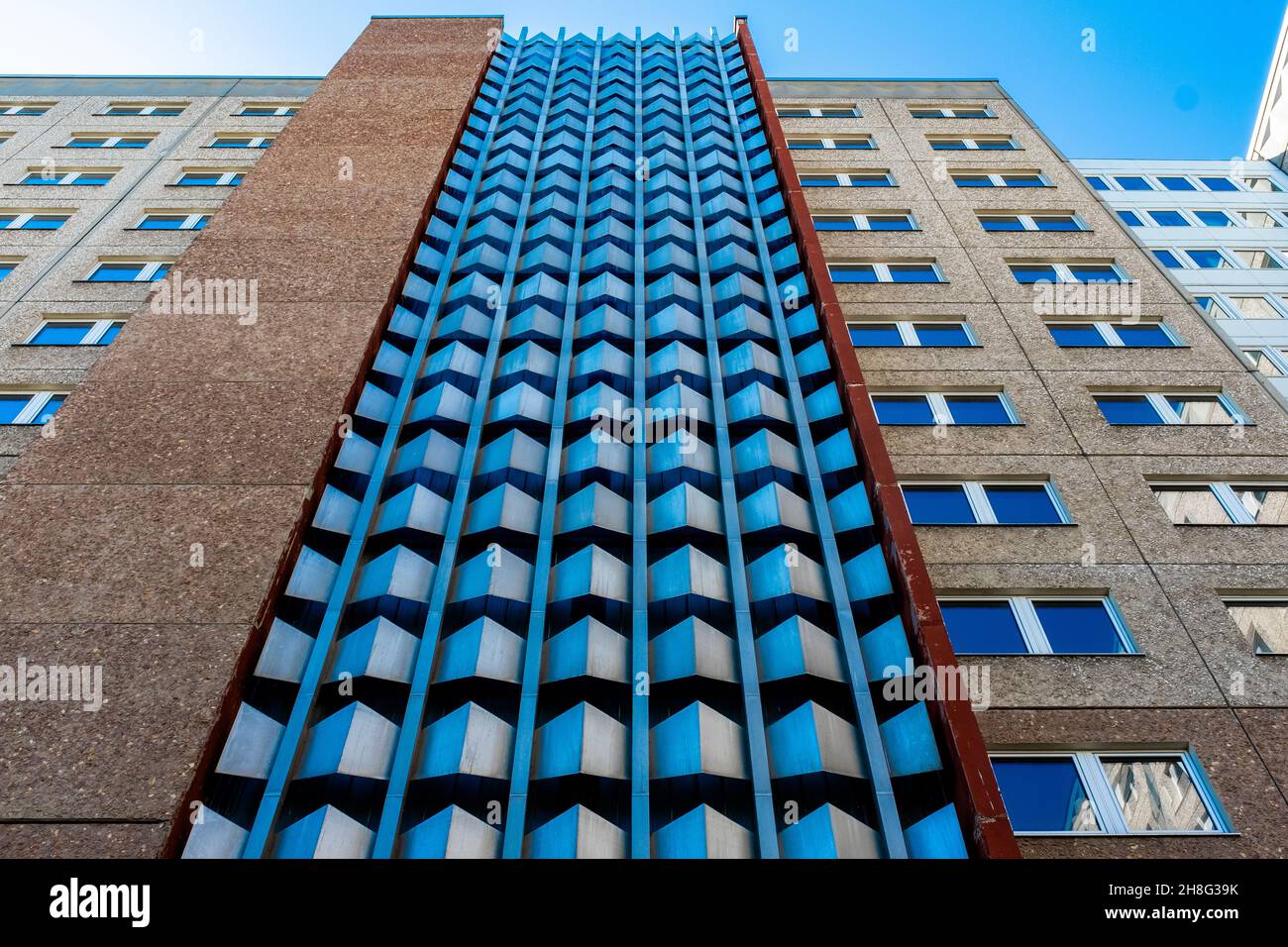 Berlin, Germany. One of the many buildings, where the former Stasi ...