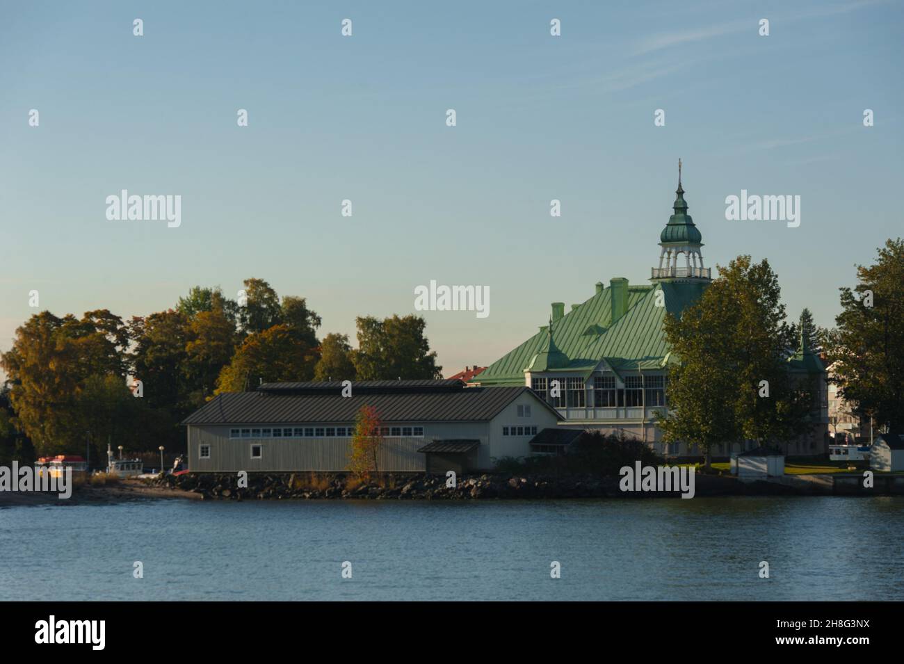 View of Helsinki from the Gulf of Finland Stock Photo - Alamy